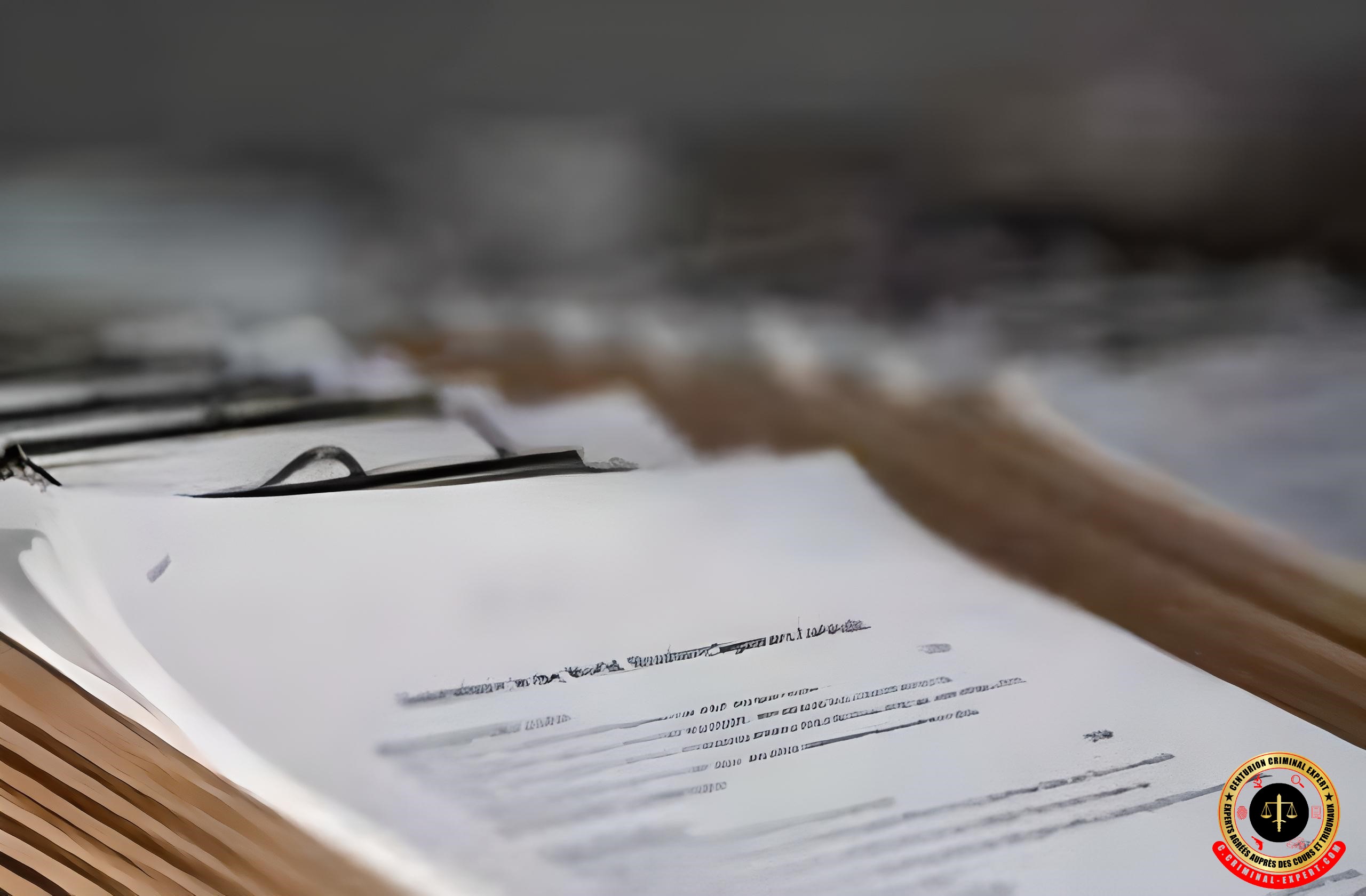 CENTURION CRIMINAL EXPERT - Expertise Documentaire